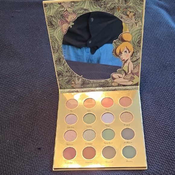 Disney | Makeup | Disney Nwt Tinkerbell Eyeshadow Palette Of 6 Colors ...